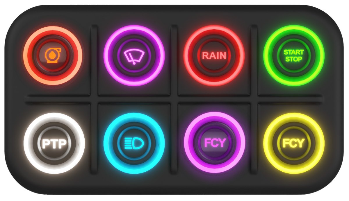 K8 Keypad OPEN - OPEN Keypad - AiM-Racing.dk