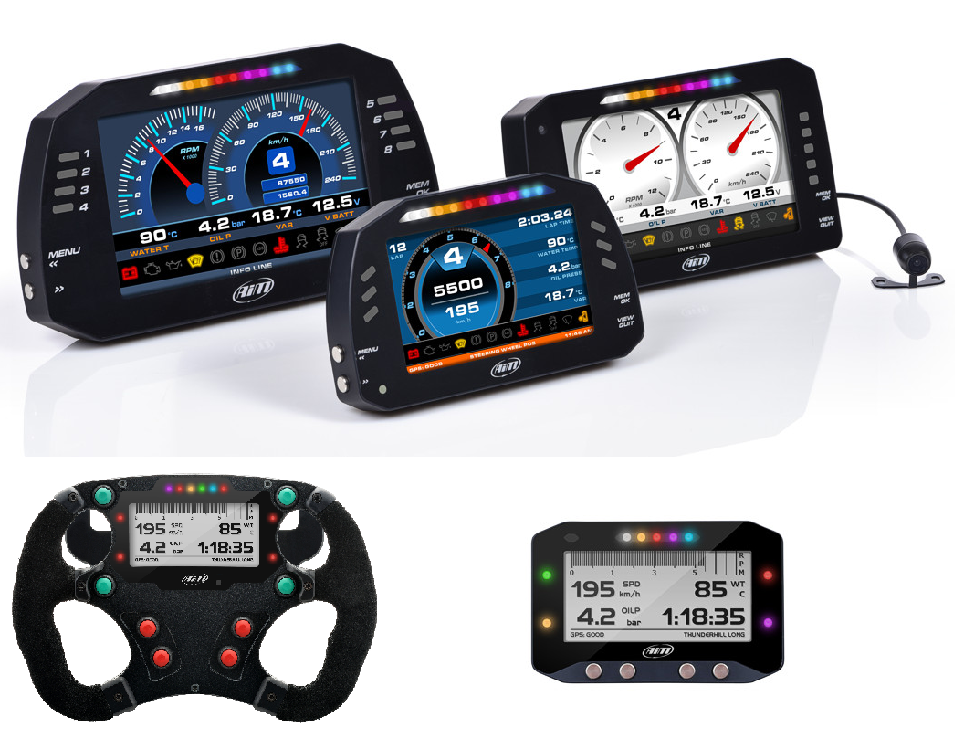 Displays - AiM-Racing.dk